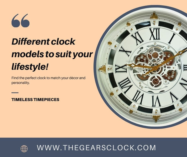 Timeless Elegance: Exploring Different Styles of Clocks for Your Livin ...