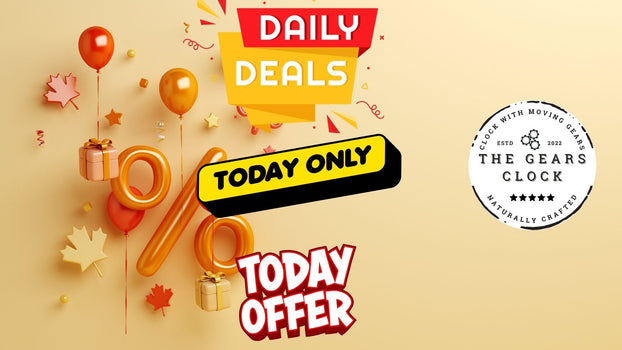 Today's Deal – The Gears Clock
