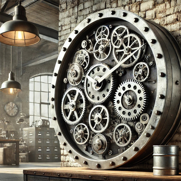 Clock Style Industrial – The Gears Clock
